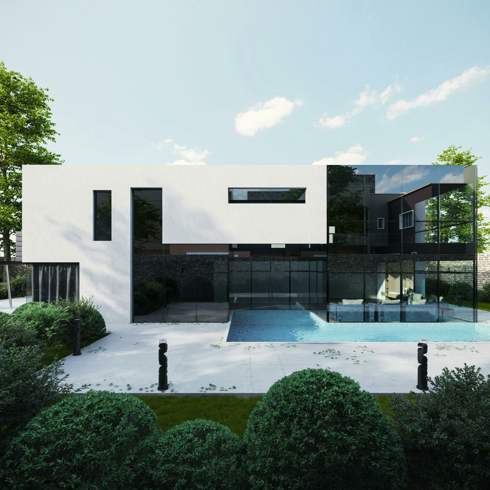 3D Townhouse Rendering - 3DMAGINE